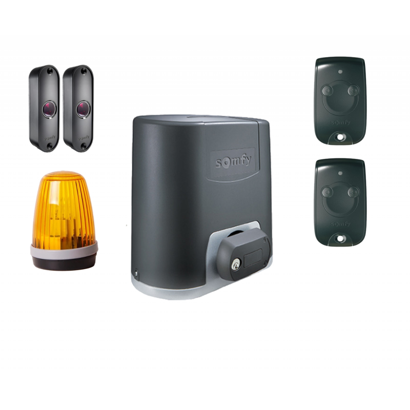 SOMFY zestaw do bram przesuwnych ELIXO 800 230V RTS ECO COMFORT PACK ...