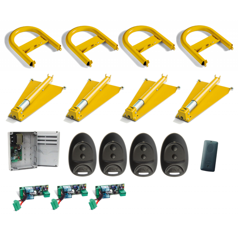 CAME automatyczna zapora 4 miejsc parkingowych UNIPARK ARK1 - DD ...