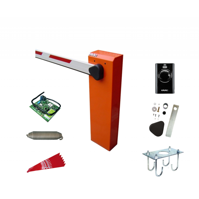 FAAC szlaban drogowy 615 BPR RAP z ramieniem 2815 [mm] ZESTAW 1 - DD-AUTOMATYKA.pl | Napędy do bram